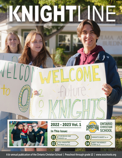 Knightline: 2022-2023 Vol. 1 - Ontario Christian School